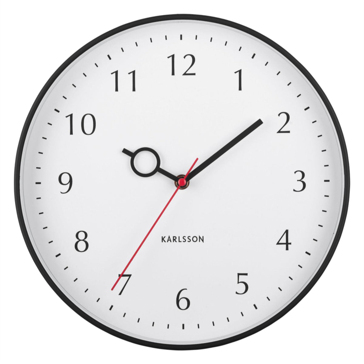 Karlsson Loupe PP Easy To Read Dial 30cm Wall Clock — Aspen Of Hereford Ltd