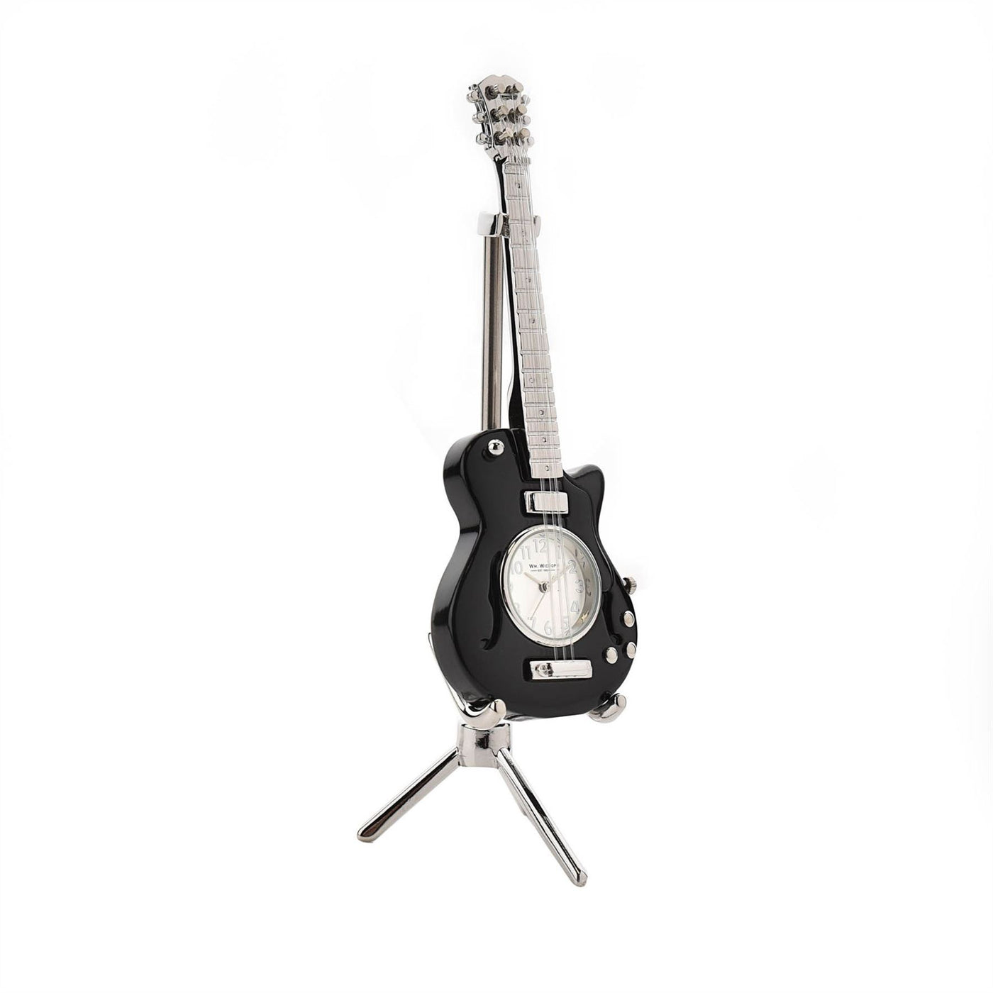 WM.Widdop Miniature Electric Guitar Clock — Aspen Of Hereford Ltd