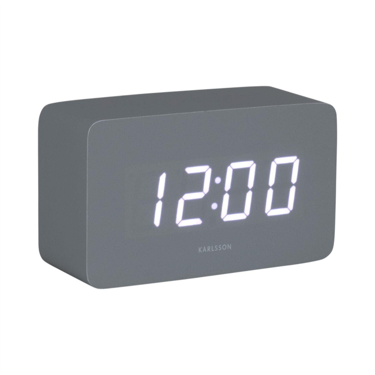 Karlsson Spry LED Display Rectangle Alarm Clock — Aspen Of Hereford Ltd