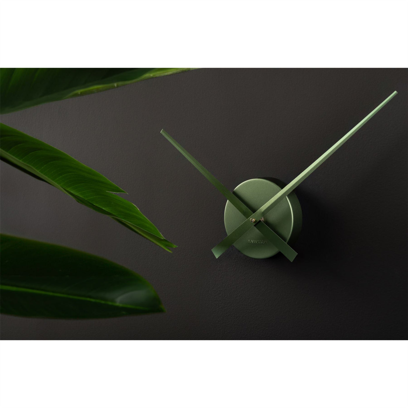 Karlsson Little Big Time Mini Aluminum Wall Clock — Aspen Of Hereford Ltd