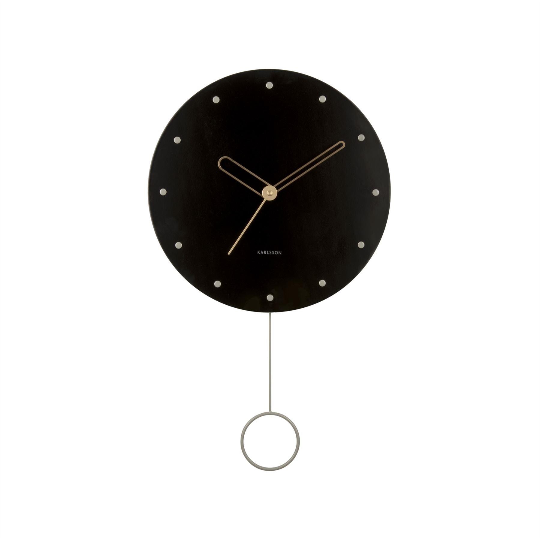 Karlsson Studs Pendulum Wall Clock — Aspen Of Hereford Ltd