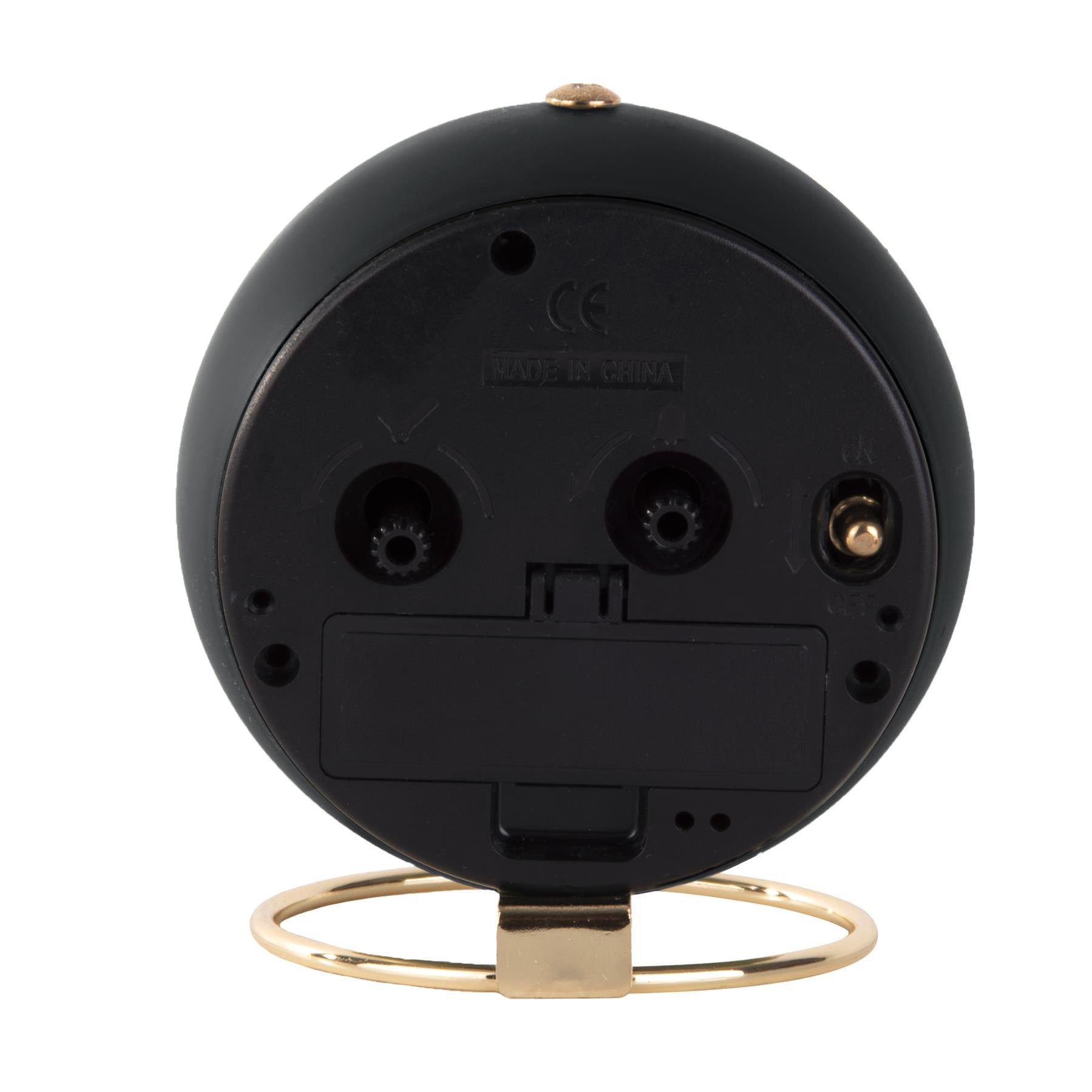 Karlsson Globe Alarm Clock with Silent Movement — Aspen Of Hereford Ltd