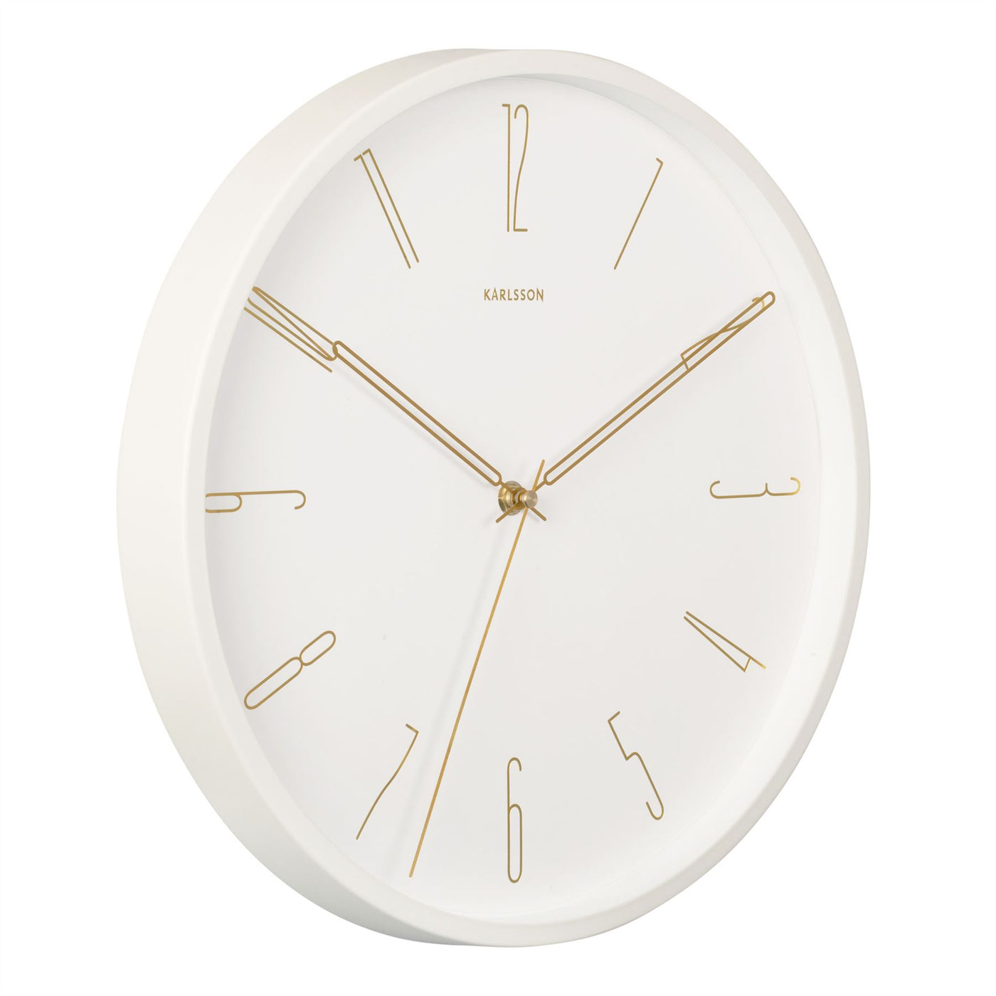 Karlsson Belle Numbers 35cm Wall Clock — Aspen Of Hereford Ltd