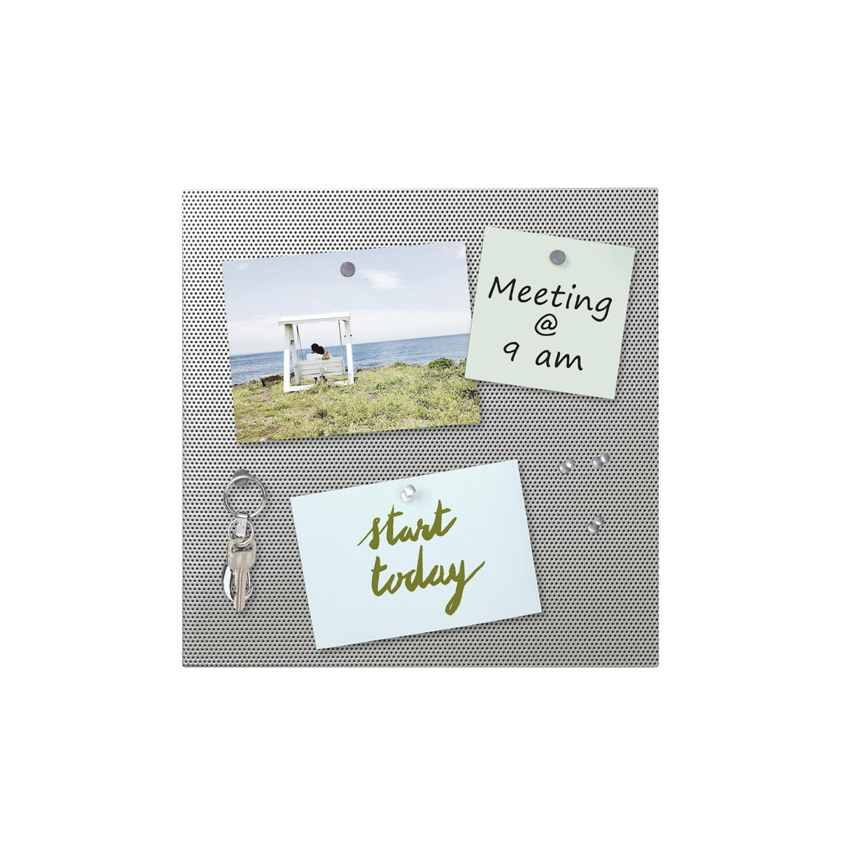 Umbra Bulletboard 30cm x 30cm Metal Bulletin Board — Aspen Of Hereford Ltd