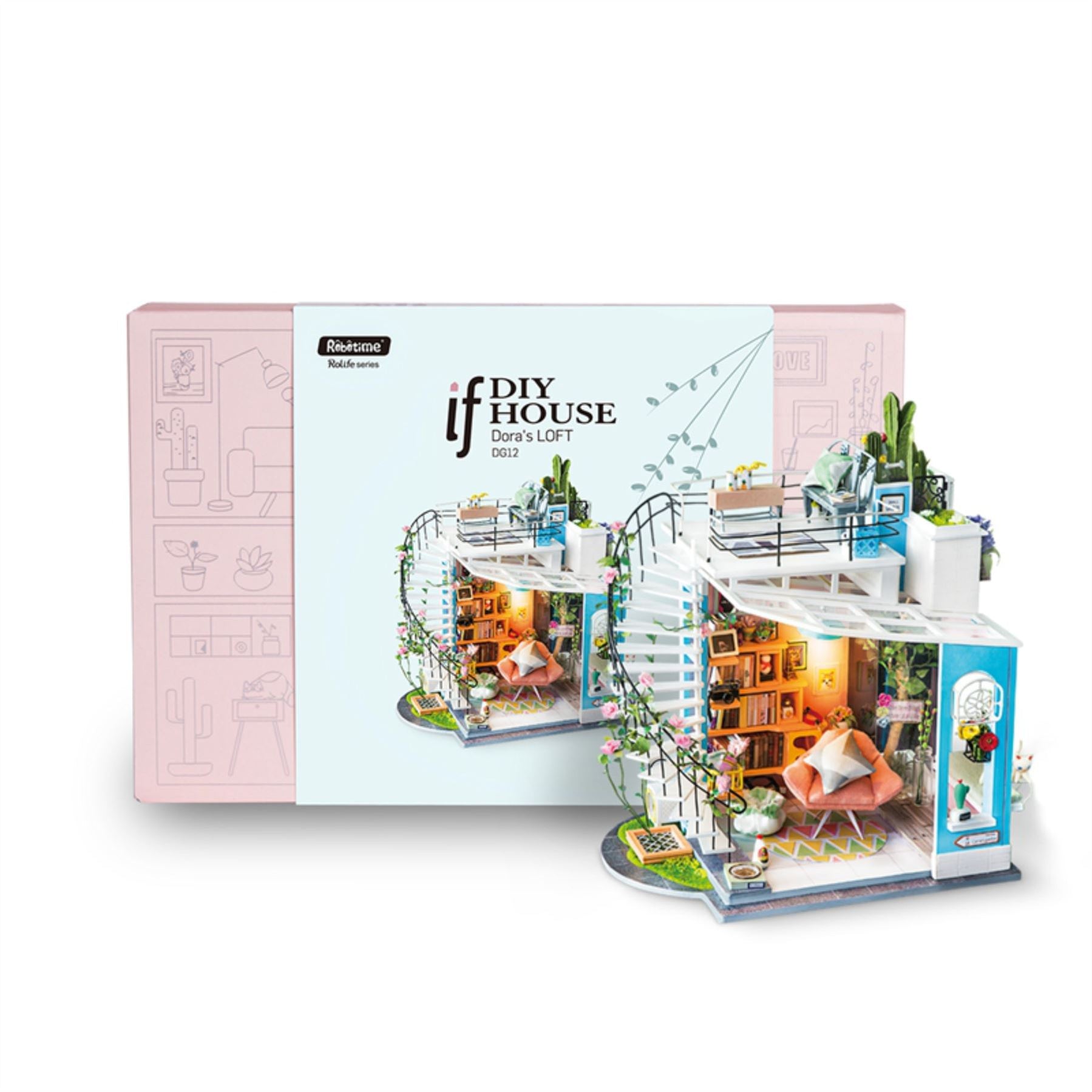 Robotime Rolife Self-Build 3D Model Kit – Rooms — Aspen Of Hereford Ltd