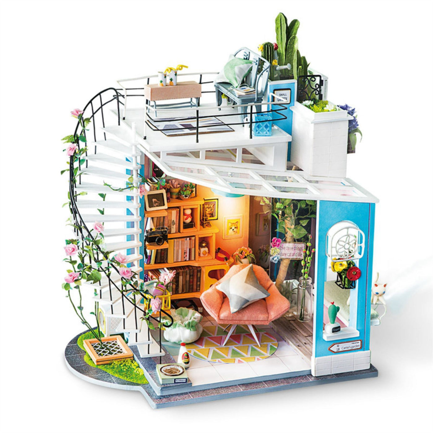 Robotime Rolife Self-Build 3D Model Kit – Rooms — Aspen Of Hereford Ltd