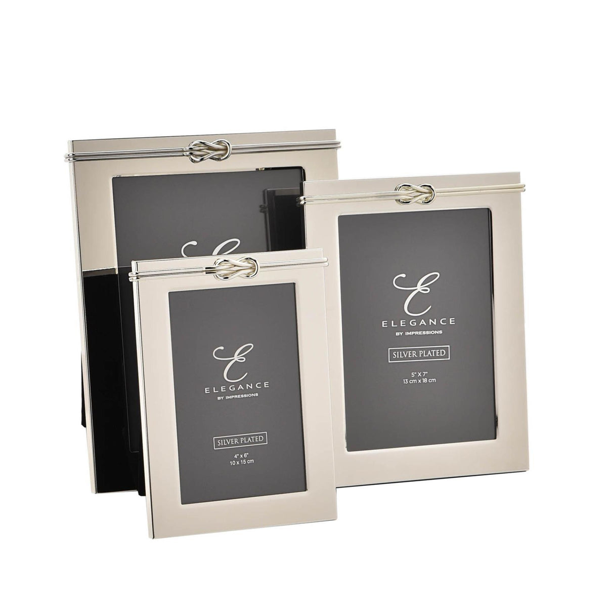 Elegance by Impressions Silver Plated Love Knot Frame — Aspen Of ...
