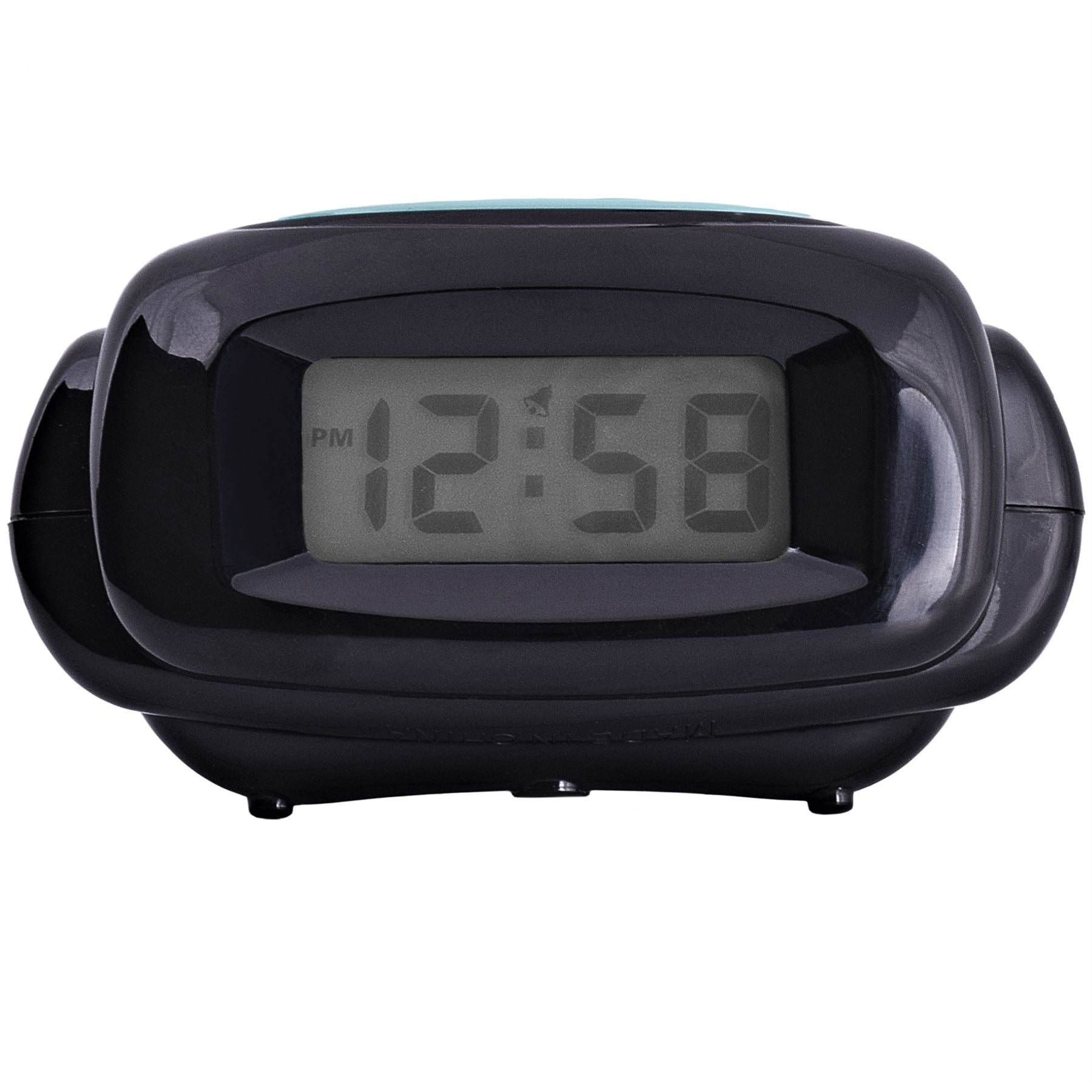 Acctim Aura Digital Alarm Clock in Black — Aspen Of Hereford Ltd