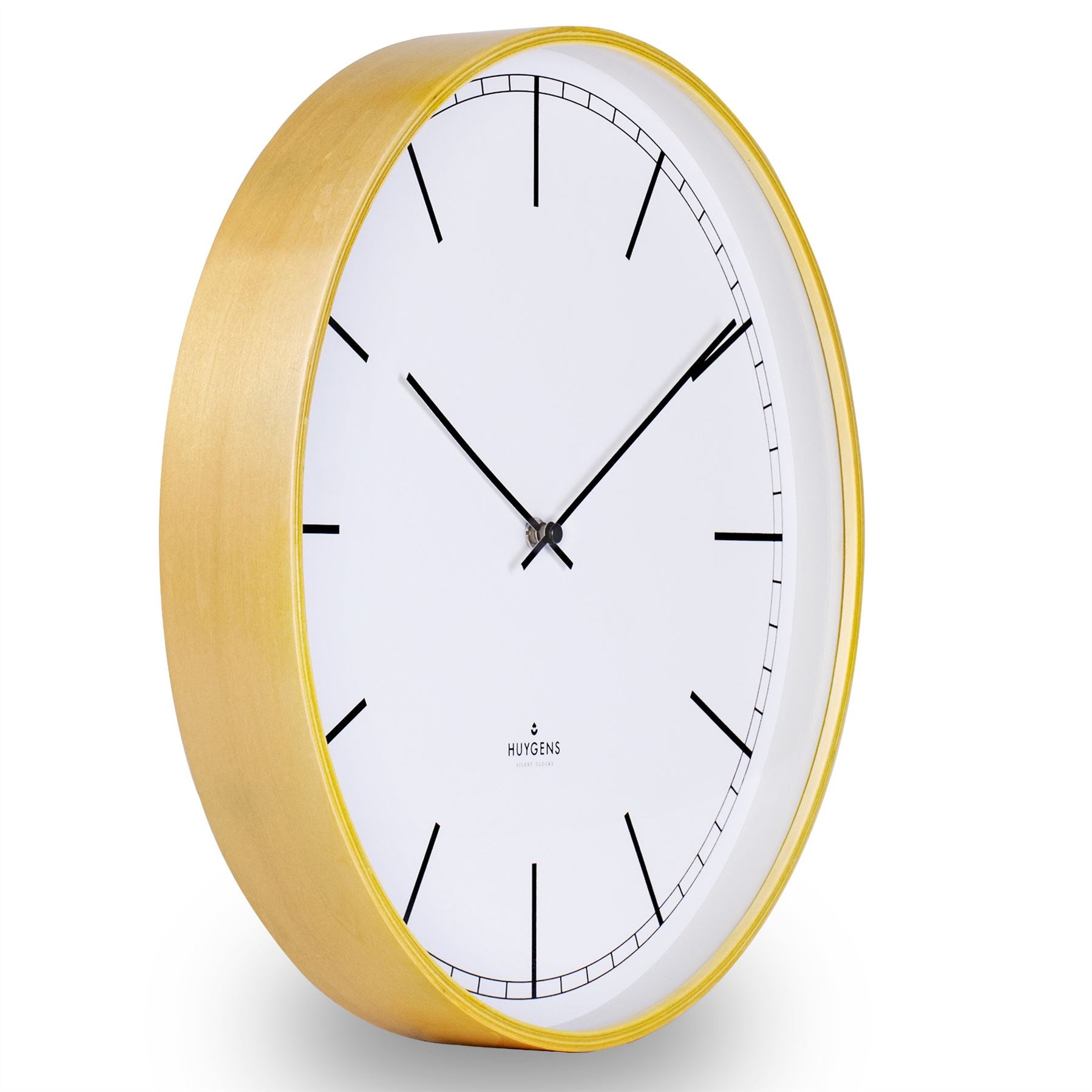 Huygens Wood Wall Clock — Aspen Of Hereford Ltd