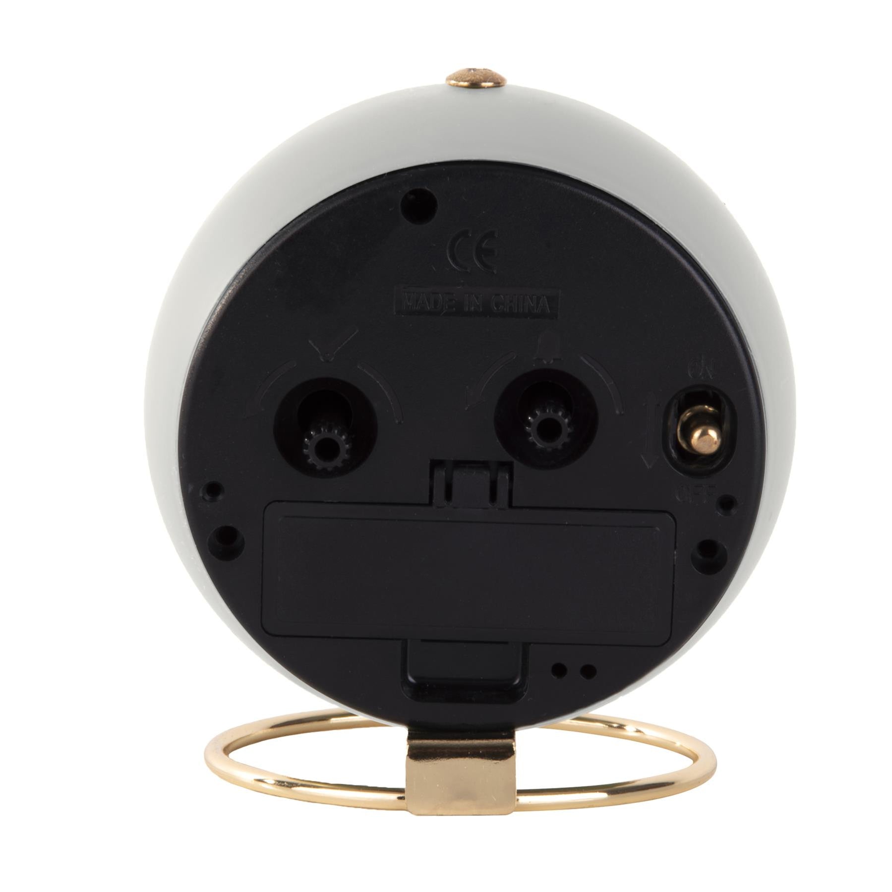 Karlsson Globe Alarm Clock with Silent Movement — Aspen Of Hereford Ltd