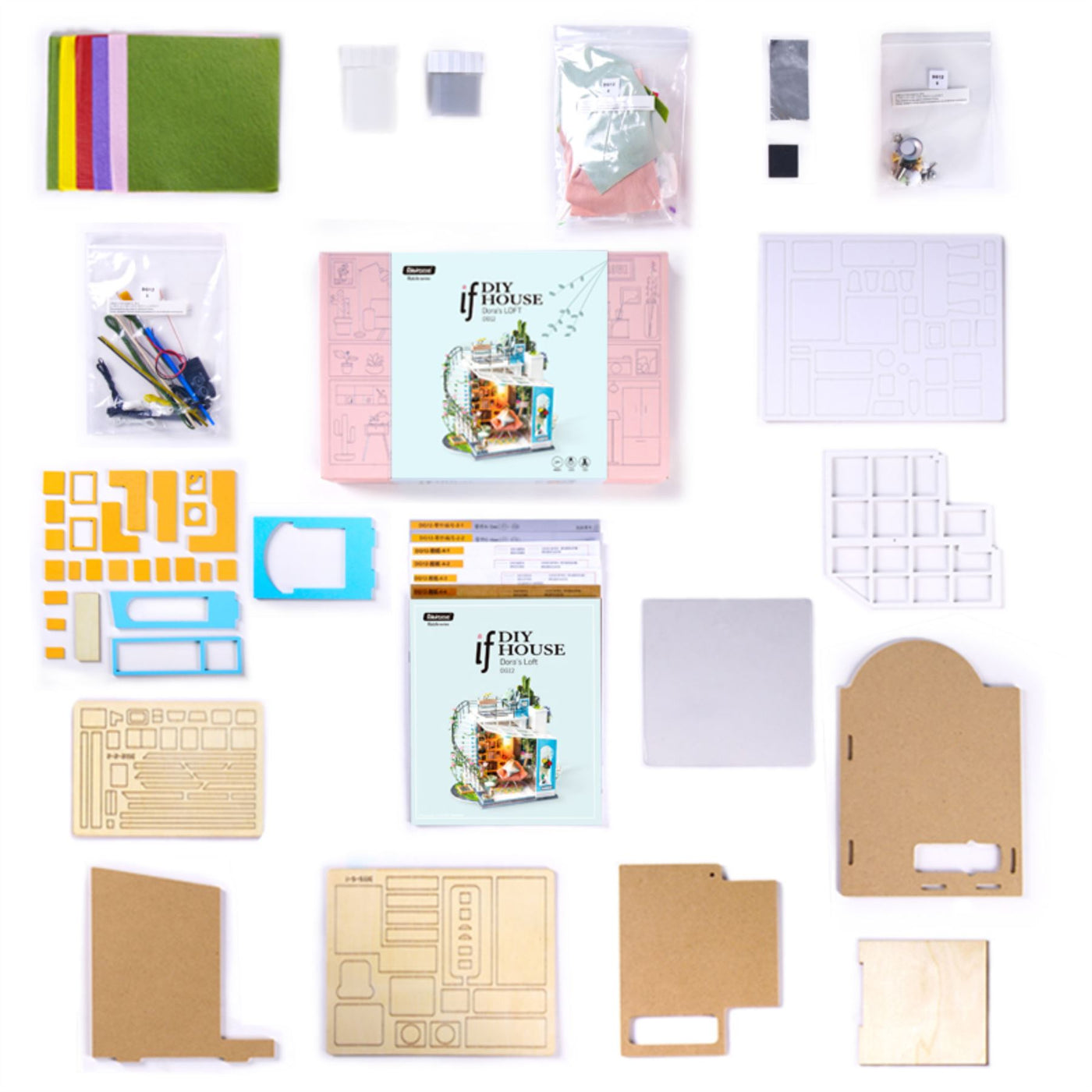 Robotime Rolife Self-Build 3D Model Kit – Rooms — Aspen Of Hereford Ltd