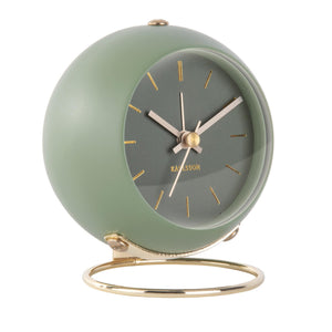 Karlsson Globe Alarm Clock with Silent Movement — Aspen Of Hereford Ltd